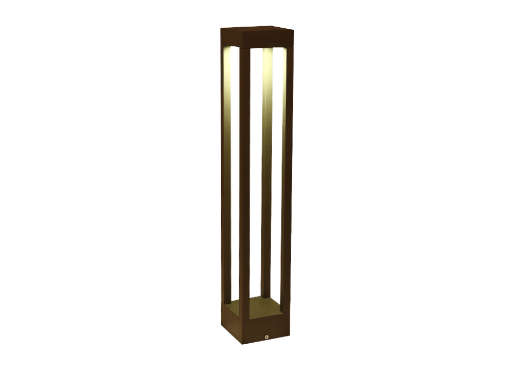 5W Modern square bollard light with 4 legs IP65 – Litecent.vn