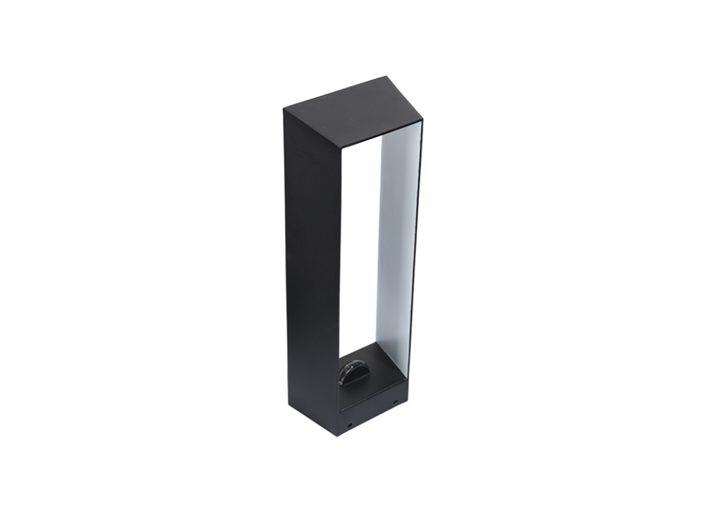 10W LED modern square shape bollard lights with reflector IP65 ...